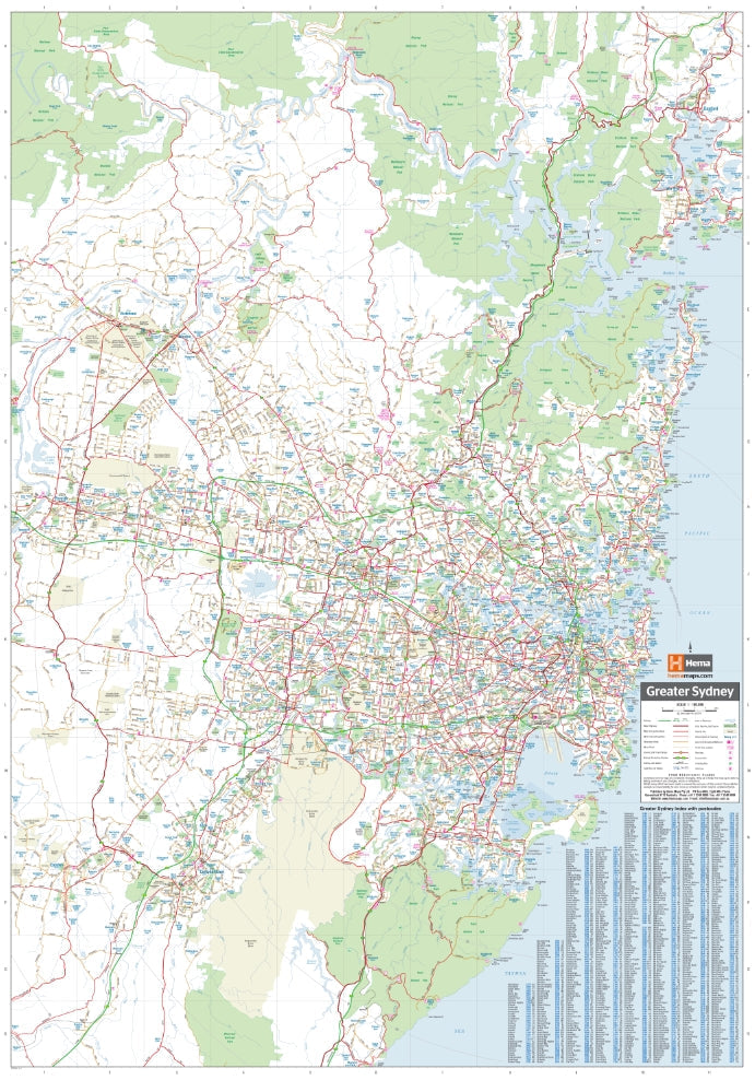 Sydney & Region Map (13th Edition)