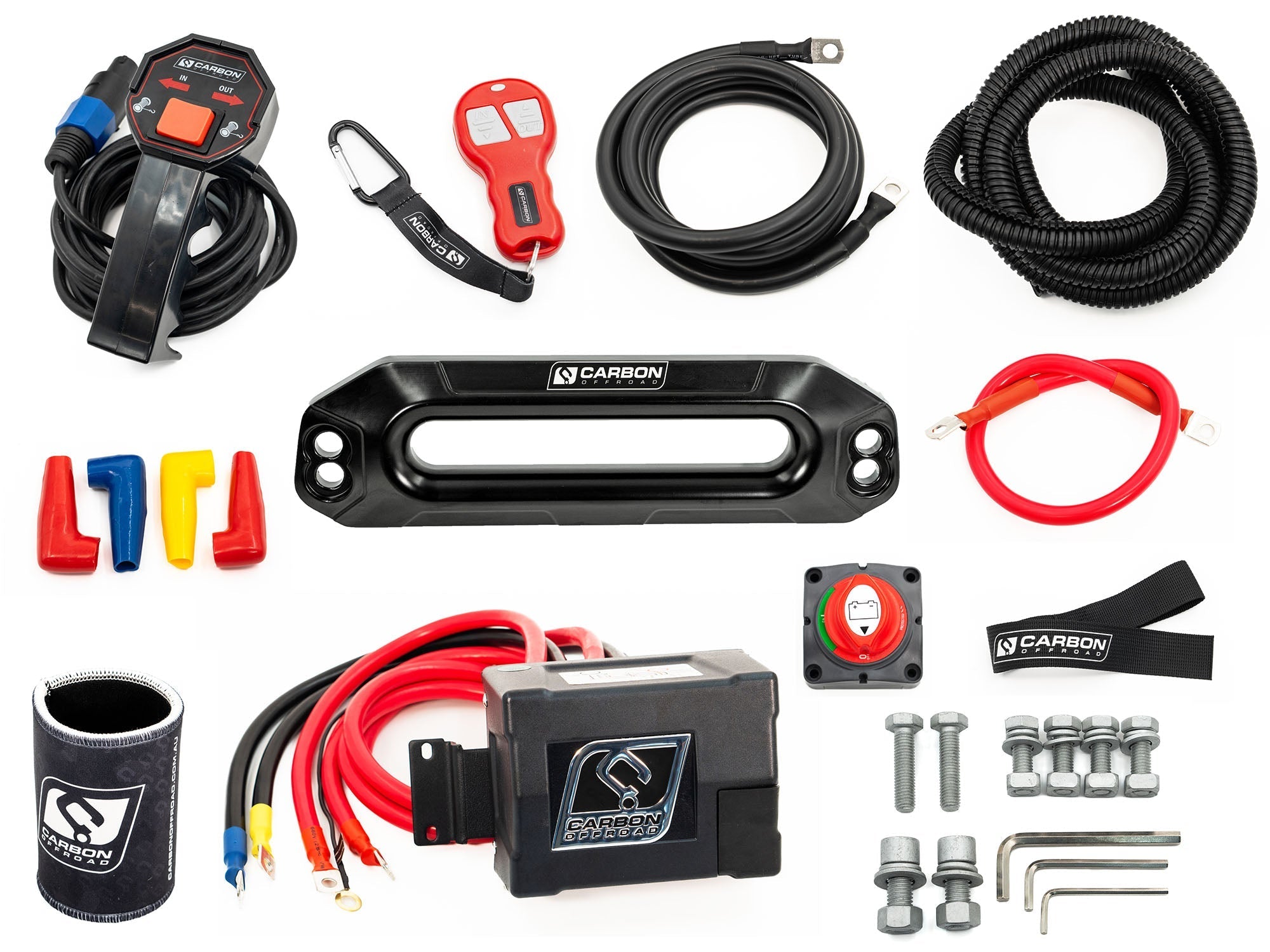 12 Volt Winch Control Box V2 - Complete with wireless controller ...