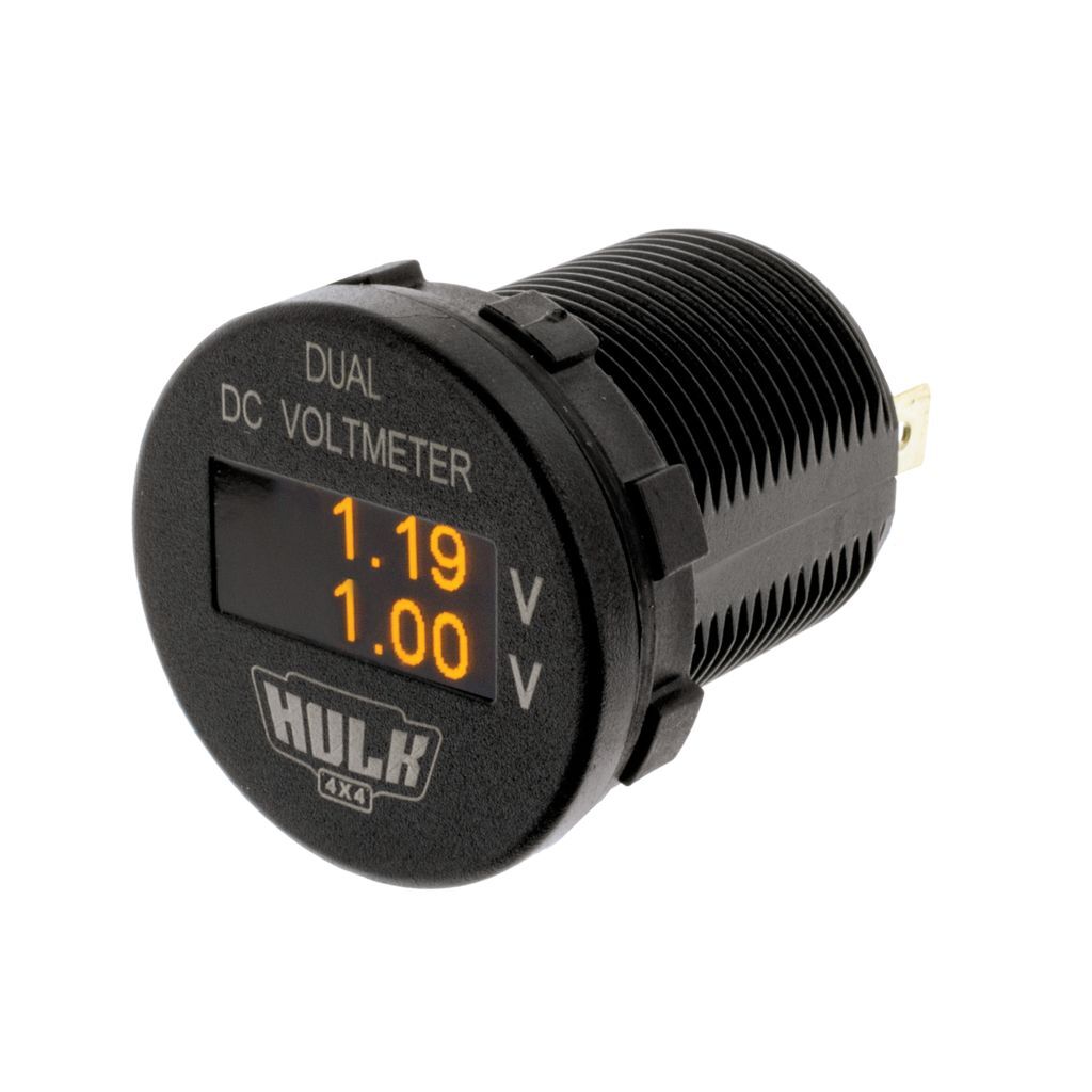 Oled Dc Dual Voltmeter
